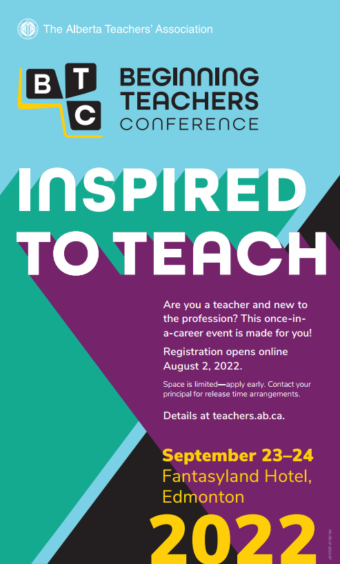 ATA Beginning Teachers Conference - Edmonton Catholic Teachers Local 54